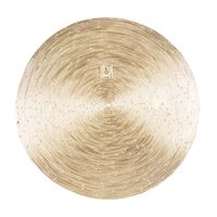 Kirklands Metallic Gold Plates Wall Sculptures, Set of 3 | Hamilton Place