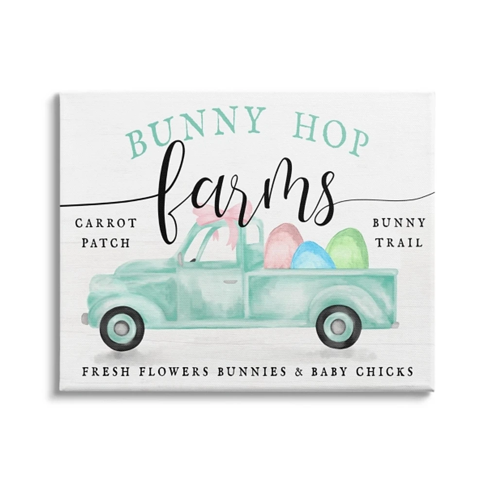 Kirkland's Bunny Hop Farm Framed Easter Wall Art | Hamilton Place