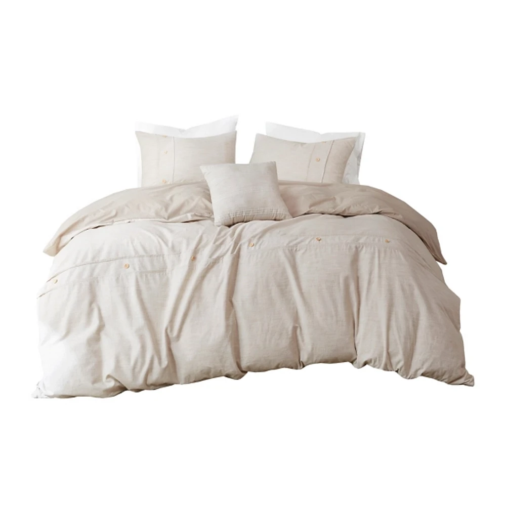 Kirkland's Neutral Holland 5-pc. Full/Queen Comforter Set | Hamilton Place