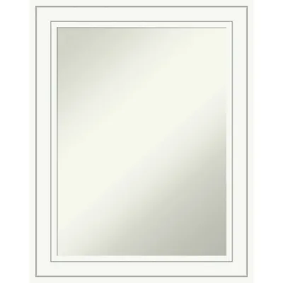 Kirkland's White Distressed Panel Wall Mirror | Hamilton Place