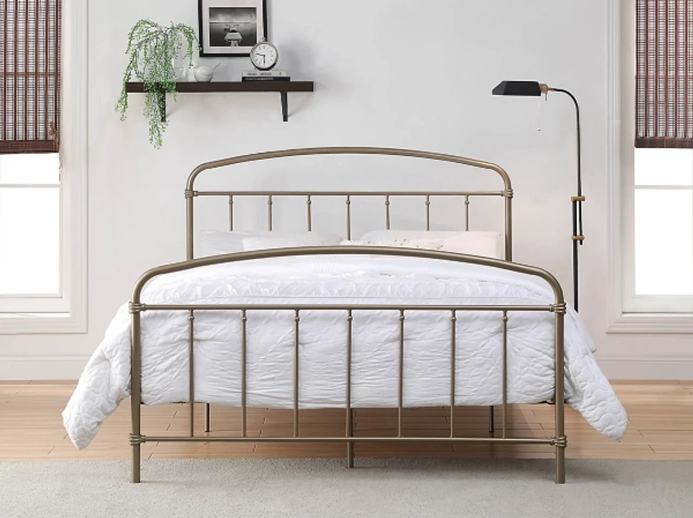 Kirklands Golden Sun Vintage Arch Queen Bed Frame | Hamilton Place