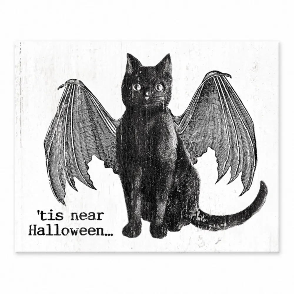 Kirklands Vampire Cat Halloween Tabletop Decoration | Hamilton Place