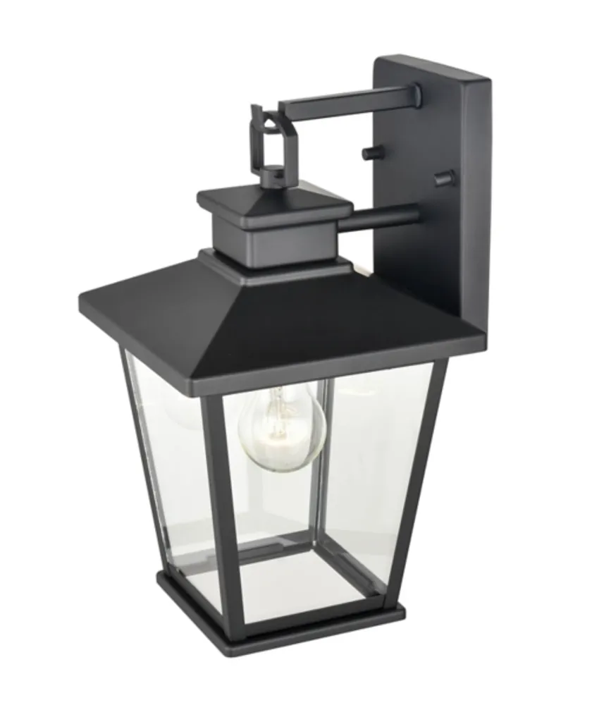 Kirklands Black Classic Lantern Outdoor Sconce | Hamilton Place