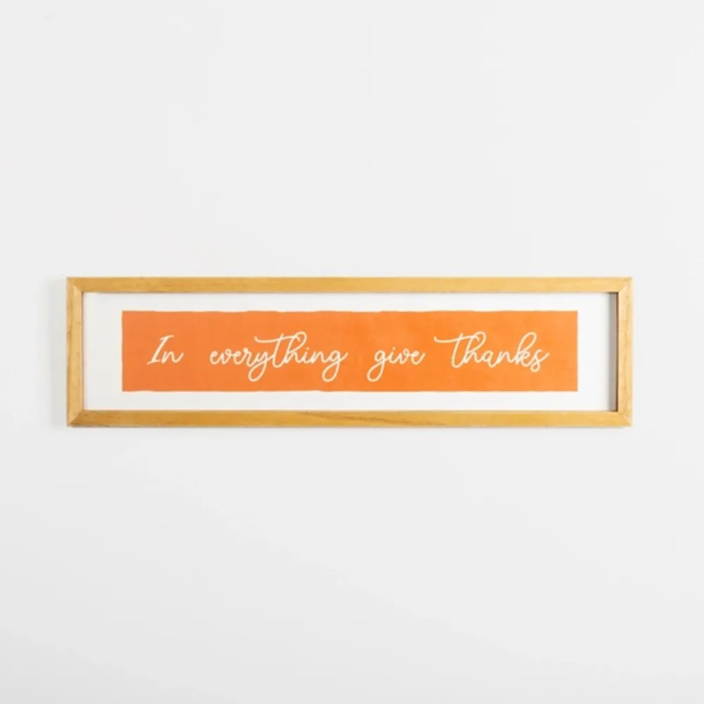 Kirkland's In Everything Give Thanks Wall Plaque | Hamilton Place