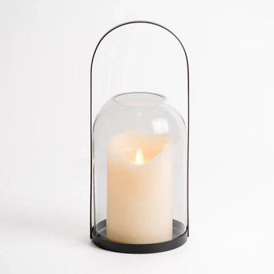 Round glass lantern | Hamilton Place