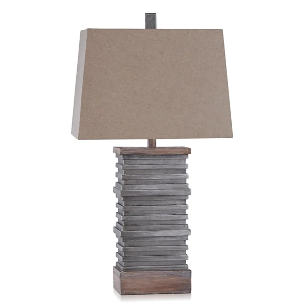 Kirklands Stacked Plates Table Lamp | Hamilton Place
