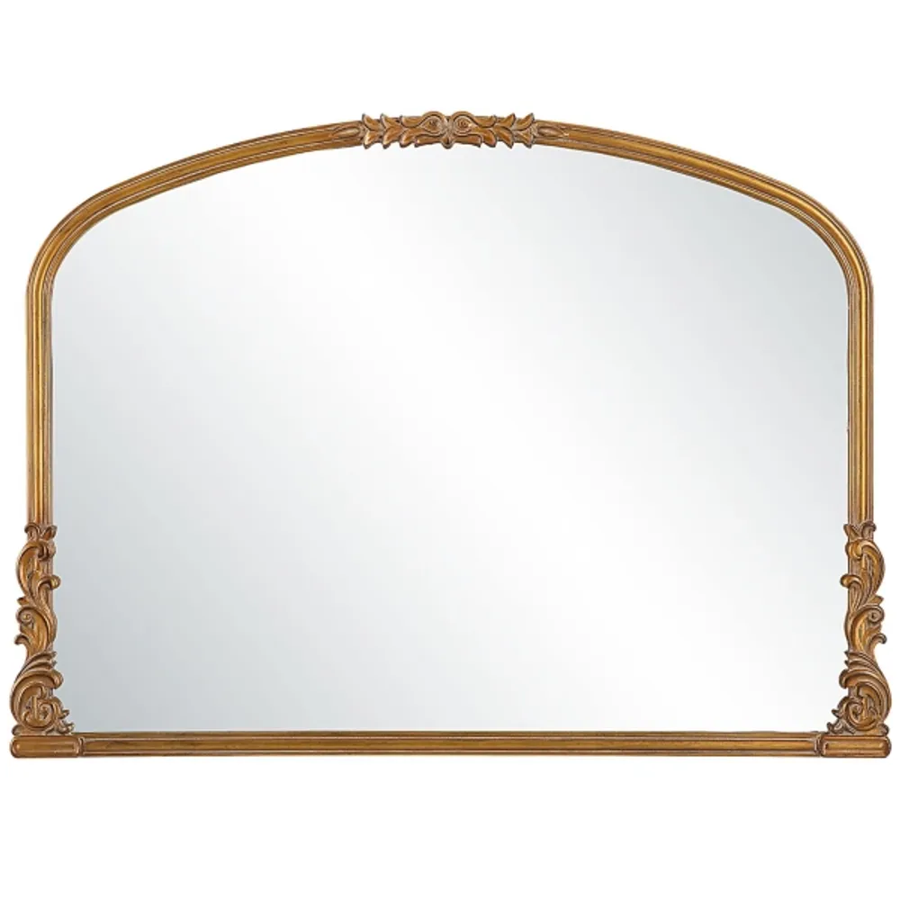 Kirkland's Antique Gold Baroque Arched Wall Mirror | Hamilton Place