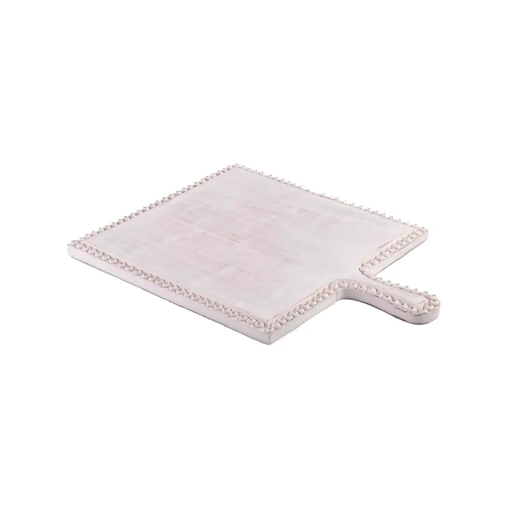 Kirkland's Whitewashed Wood Beaded Edge Cutting Board | Hamilton Place