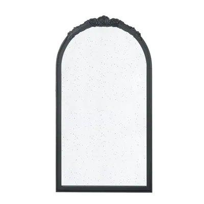 Kirkland's Black Floral Scroll Wall Mirror | Hamilton Place