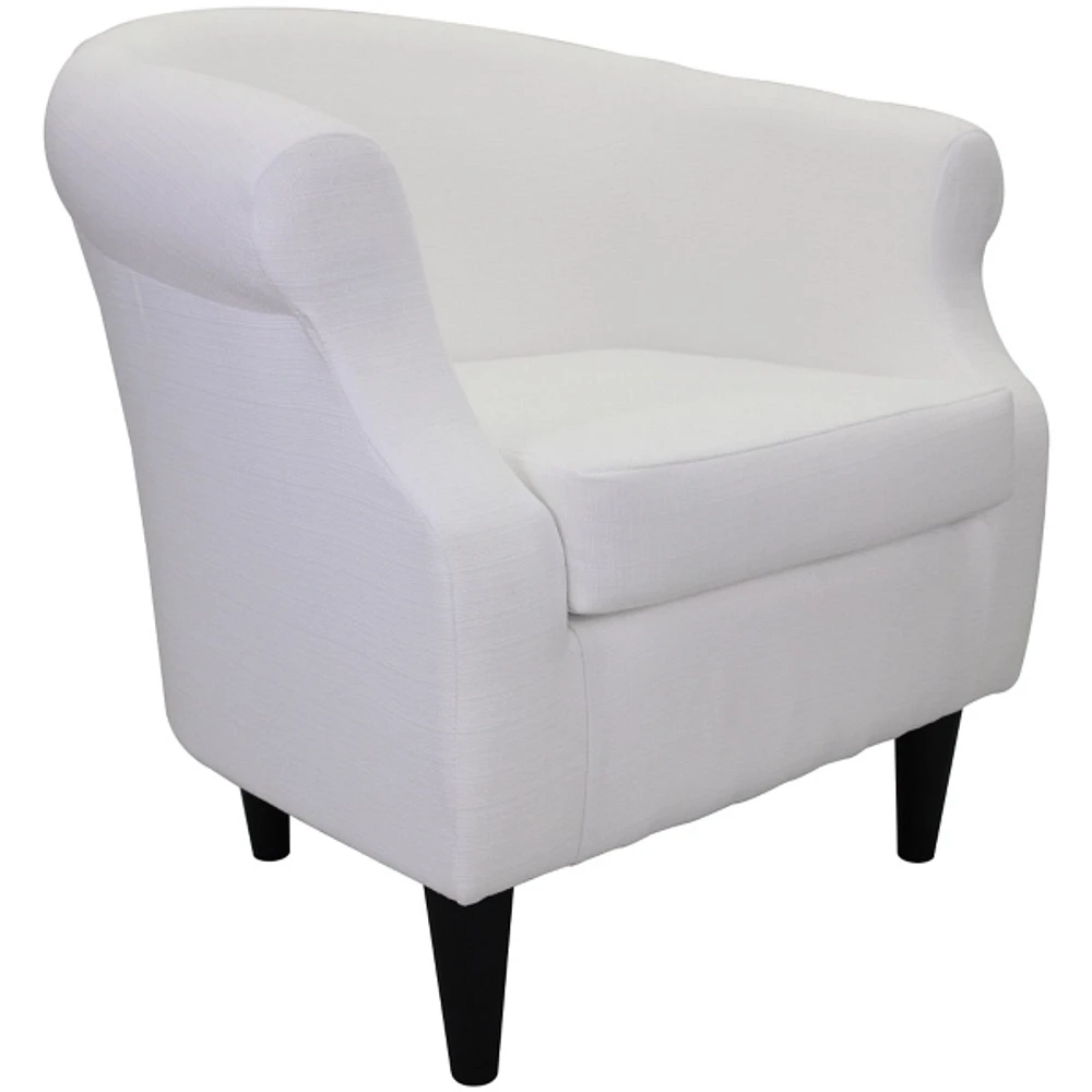 Kirklands Ivory Lorie Accent Chair | Hamilton Place