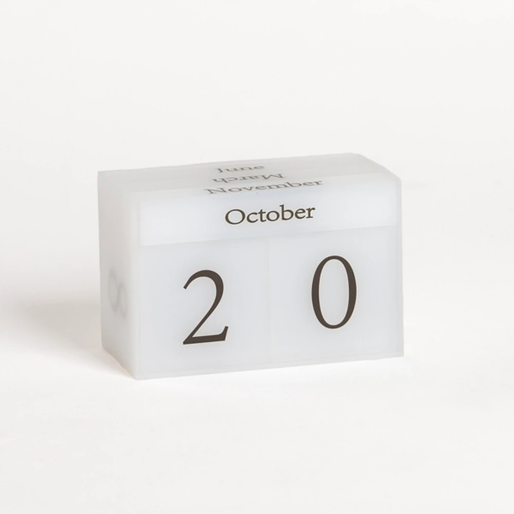 Kirklands Acrylic Block Calendar | Hamilton Place