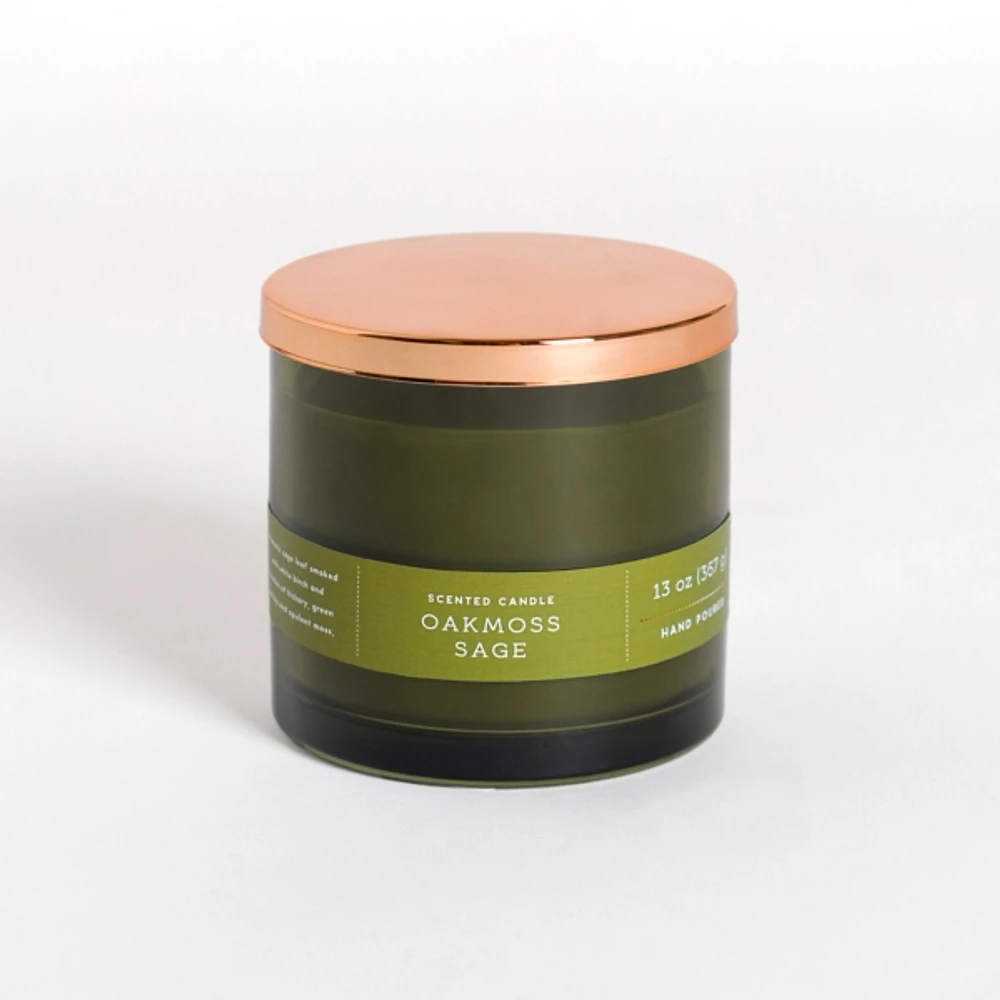 Target Green Oak And Moss Candle