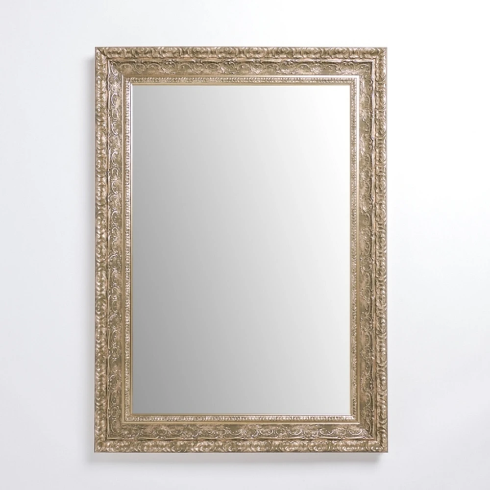 Kirklands Champagne Vintage Wall Mirror | Hamilton Place