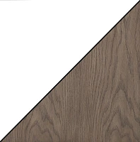 Kirklands White and Natural Davis Coffee Table | Hamilton Place