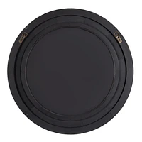 Kirklands Round Natural Calona Wood Wall Mirror | Hamilton Place