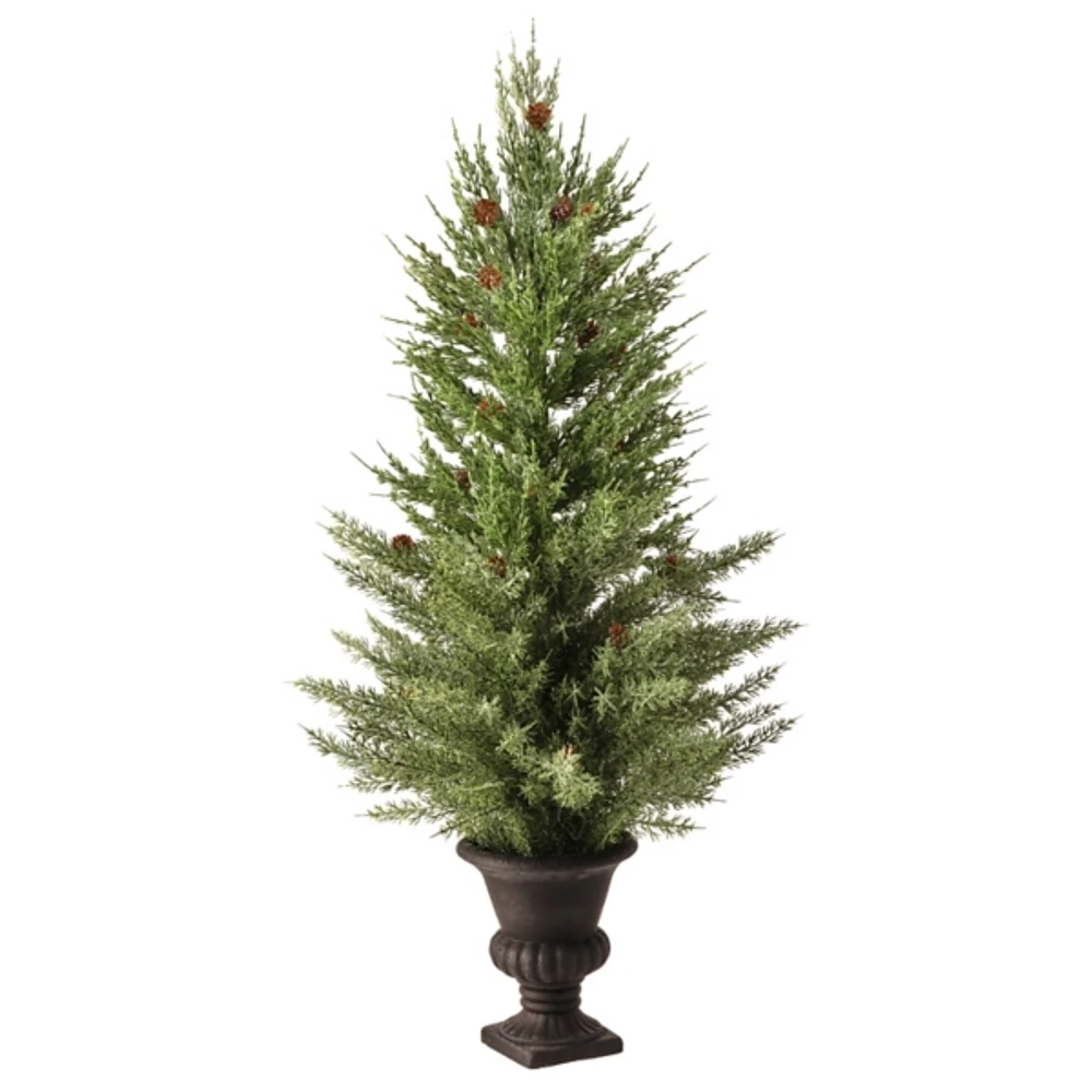 Kirklands Mini Spruce Tree in Urn Planter | Hamilton Place