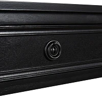 Kirklands Black Wood -Drawer Barrett Console Table | Hamilton Place