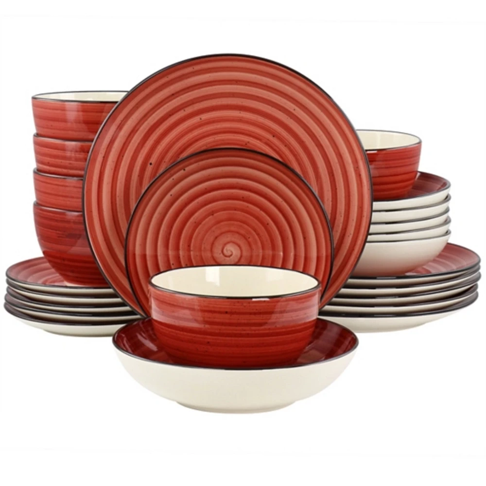 Kirklands Gia Stoneware 24-pc. Dinnerware Set | Hamilton Place