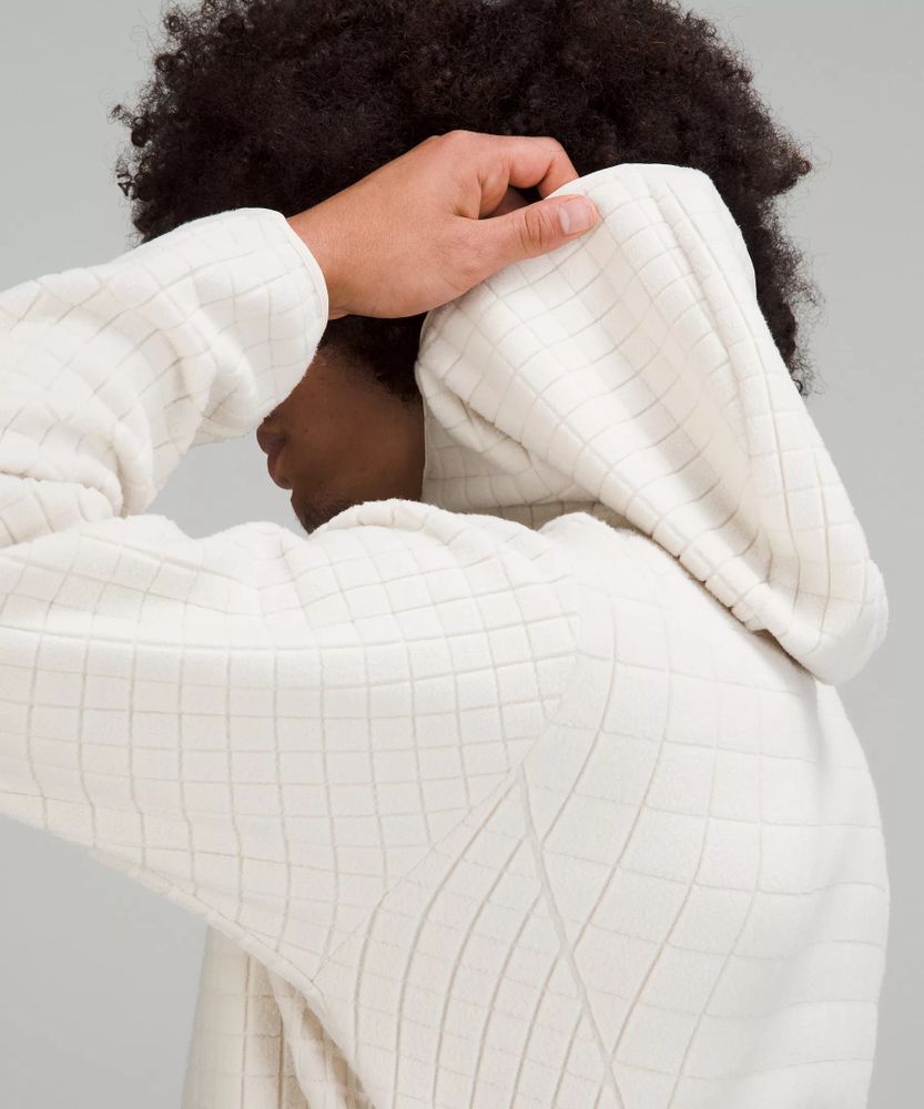 Lululemon lab Textured-Grid Fleece Hoodie | Men's Hoodies & Sweatshirts ...