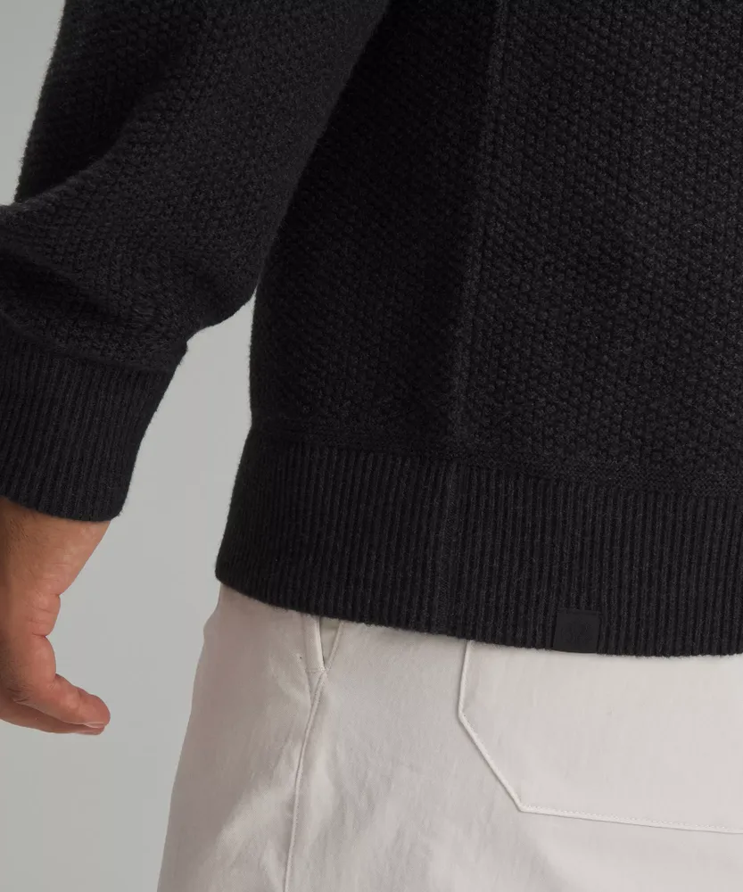Lululemon athletica Textured Knit Crewneck Sweater | Men's Sweaters ...
