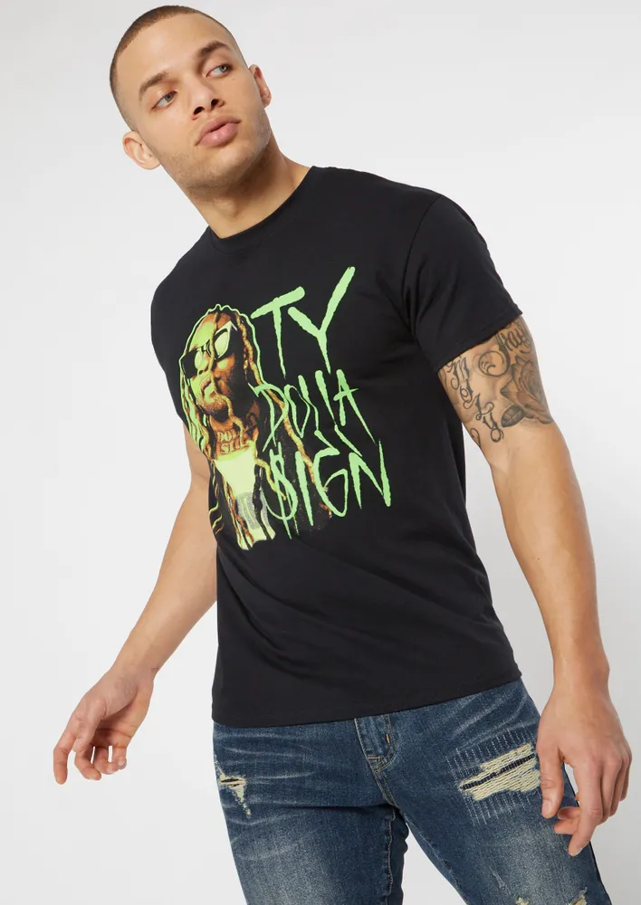 Rue21 Black Ty Dolla Sign Graphic Tee | Hamilton Place