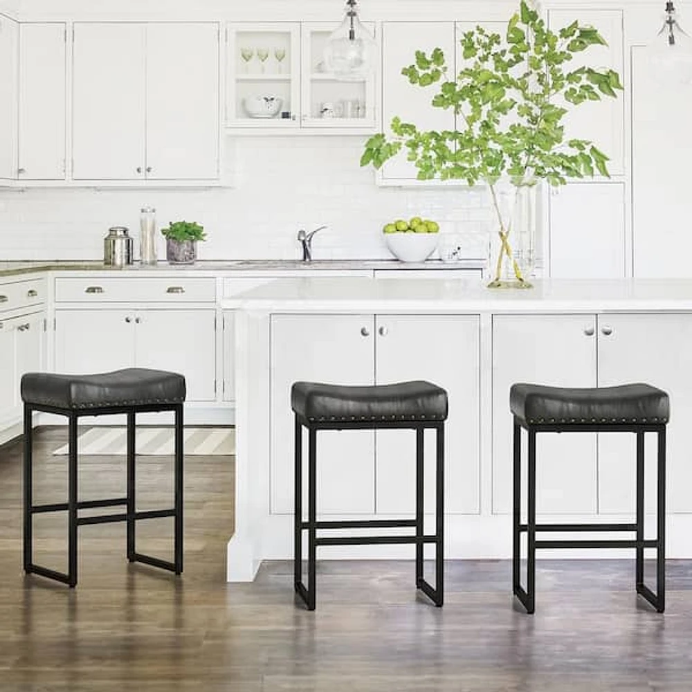 Modern bar stools set of 3 store