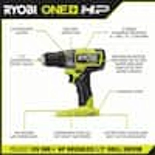 ONE+ HP 18V Brushless Cordless 1/2 Drill/Driver and Impact Driver Kit w ...