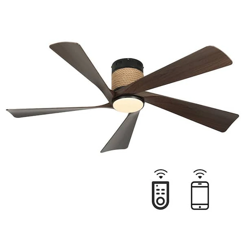 When To Use A Flush Mount Ceiling Fan Instead Of Light Fitness | Shelly ...