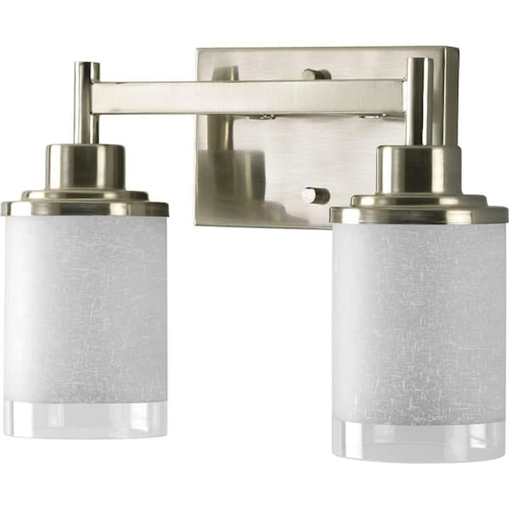 Progress Lighting Alexa 4 Light Brushed Nickel Chandelier | Shelly Lighting