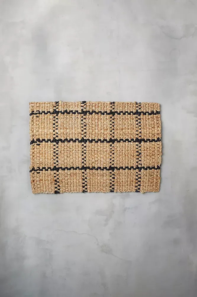 Terrain Windowpane Jute Doormat | Mall of America®