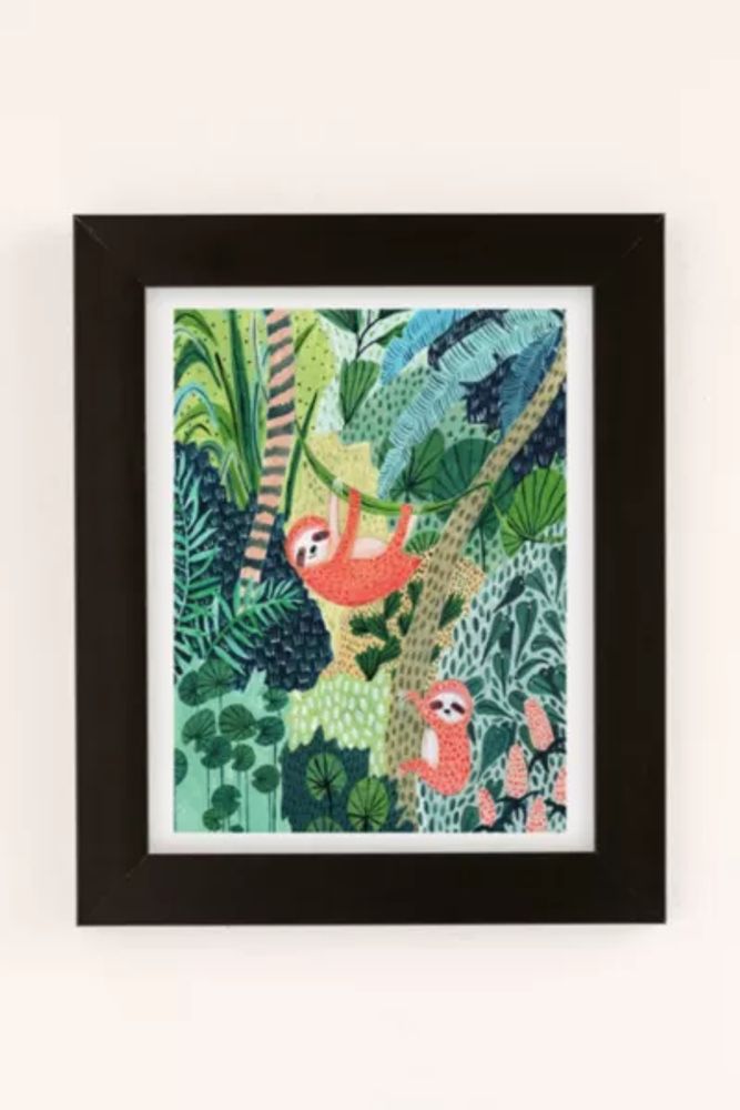 Ambers Textiles Jungle Sloth Art Print | Mall of America®