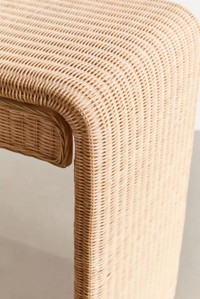 Marisol rattan desk store