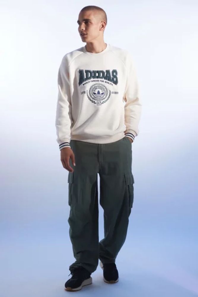 Urban Outfitters Adidas Varsity Crew Neck Sweatshirt | Mall of America®