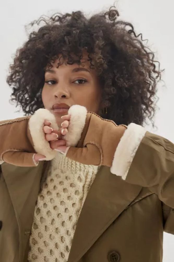 Urban Outfitters UGG Sheepskin Fingerless Glove | Mall of America®