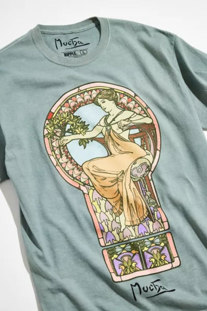 Urban Outfitters Alphonse Mucha Woman Art Print Tee | Mall of America®