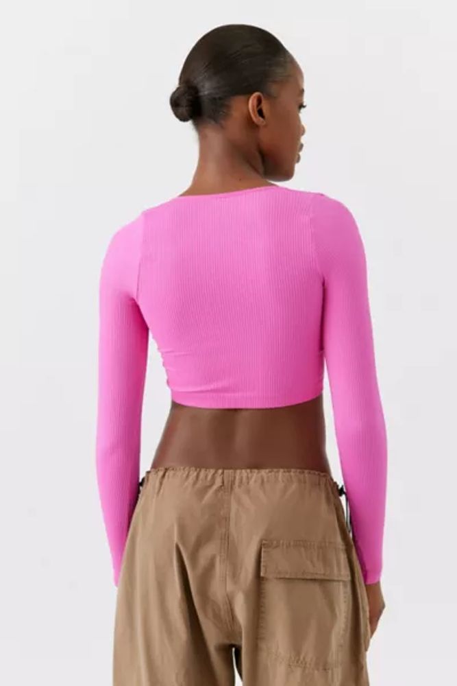 Urban Outfitters Out From Under Josie Seamless Long Sleeve Top Mall