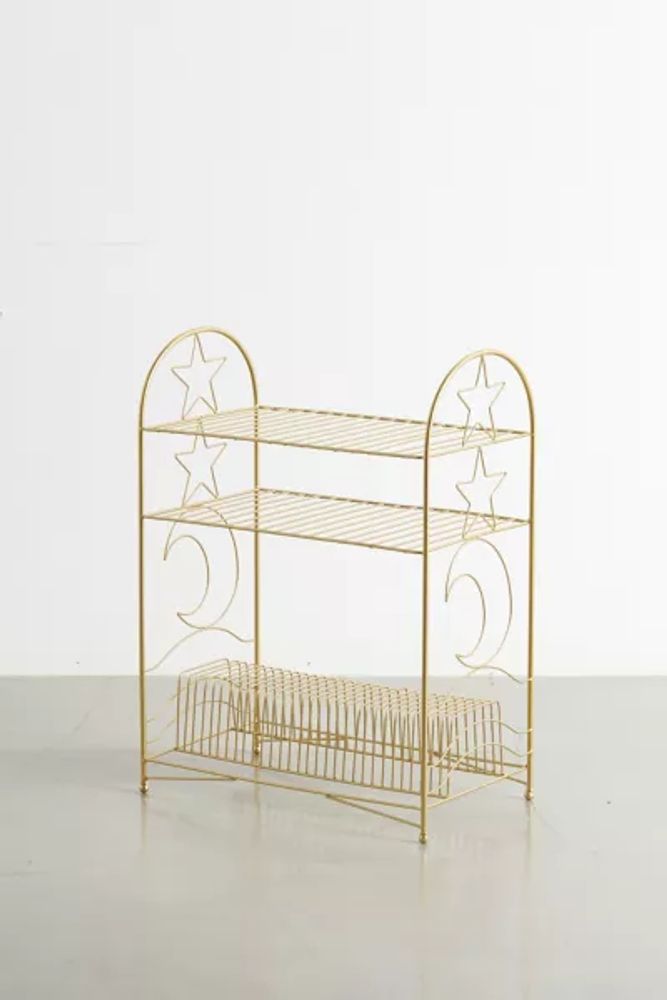 Urban Outfitters Celestial Metal Vinyl Record Storage Shelf | Mall of ...