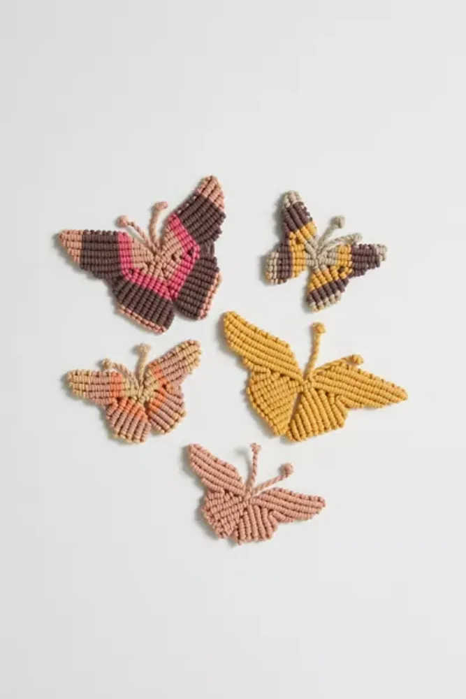 Urban Outfitters Macrame Butterfly Wall Hanging Set | Mall of America®