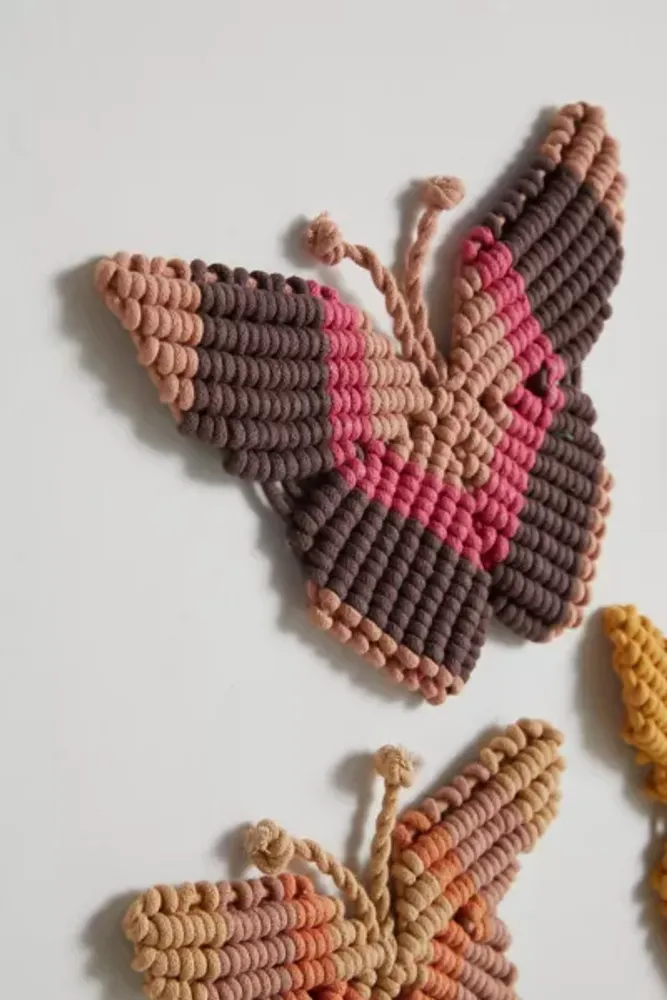 Urban Outfitters Macrame Butterfly Wall Hanging Set | Mall of America®