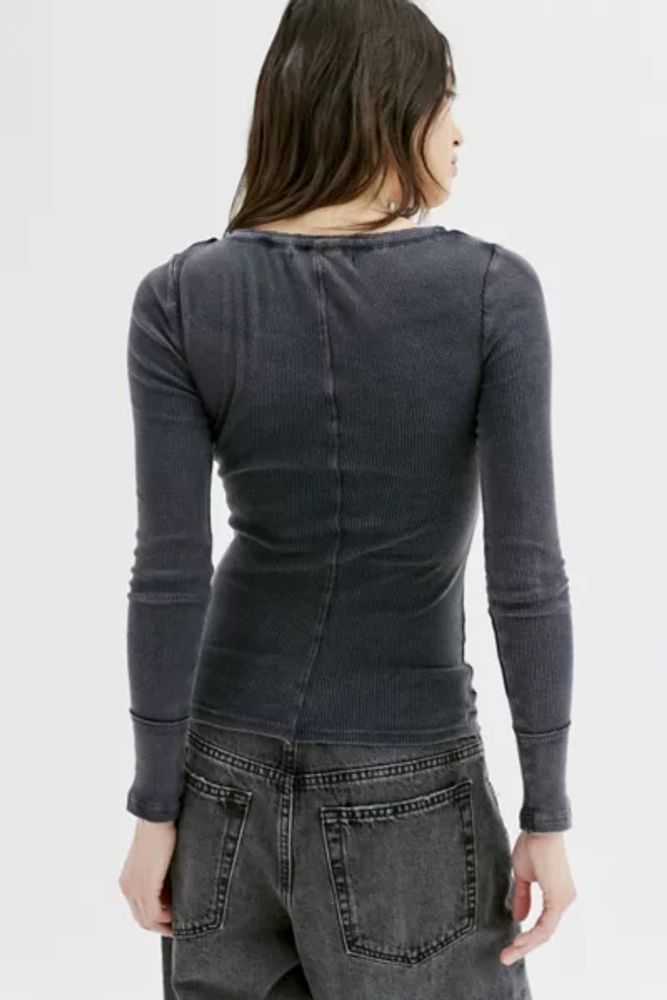 Urban Outfitters Uo Pretty As A Portrait Long Sleeve Top Mall Of America®