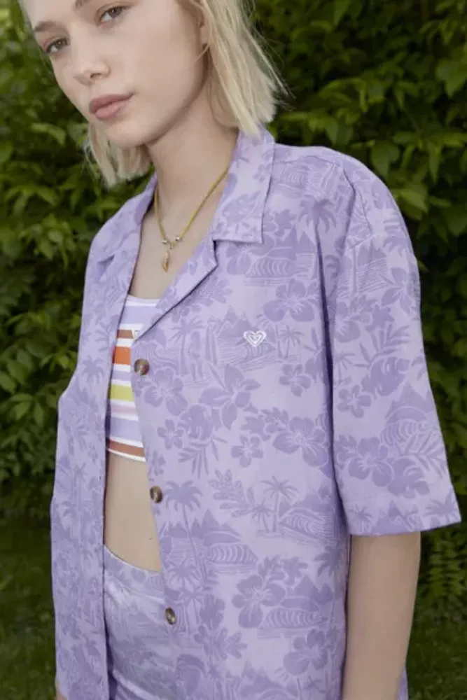 Urban Outfitters Roxy X Kate Bosworth Surf.Kind.Kate Linen Printed ...