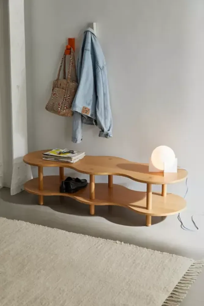 Low shelf table store
