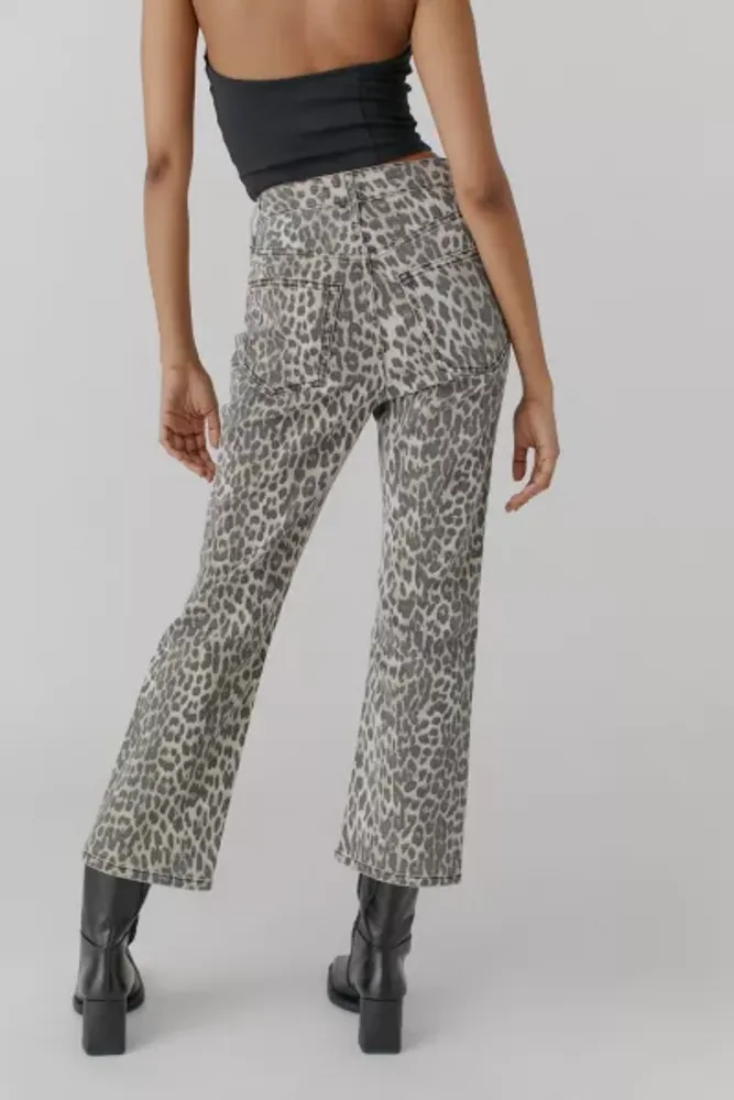 Urban Outfitters BDG Leopard Kick Flare Jeans | Mall of America®