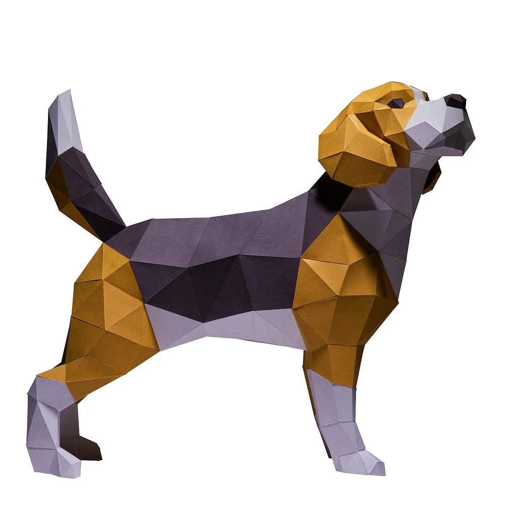 PaperCraft World 3D PaperCraft Beagle Model DIY Kit | Hamilton Place