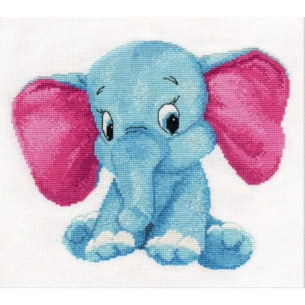 Oven Elephant Cross Stitch Kit | Hamilton Place