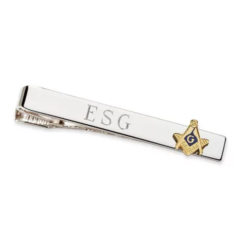 ASSTD NATIONAL BRAND Personalized Masonic Emblem Tie Bar | Hamilton Place
