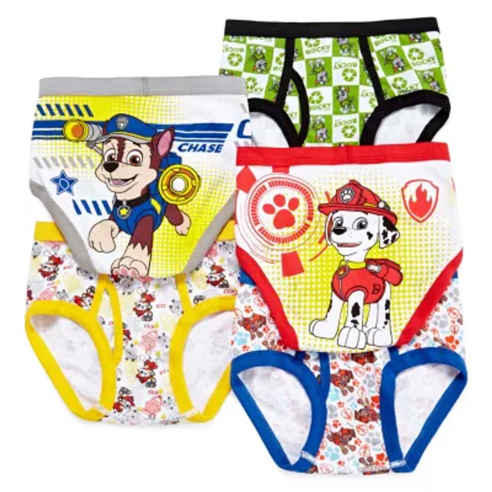 LICENSED PROPERTIES Little Boys 5 Pack Paw Patrol Briefs | Hamilton Place