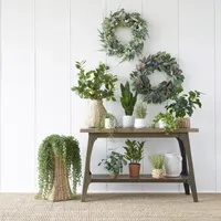 Linden Street Trailing Begonia Artificial Plant | Hamilton Place