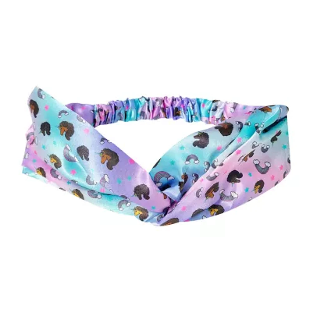 H E R ACCESSORIES Afro Unicorn Satin Edge Hair Wrap | CoolSprings Galleria