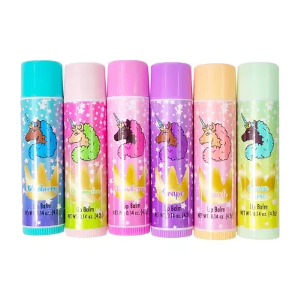 H E R ACCESSORIES Afro Unicorn 6-pc. Flavored Lip Balm Set | Hamilton Place
